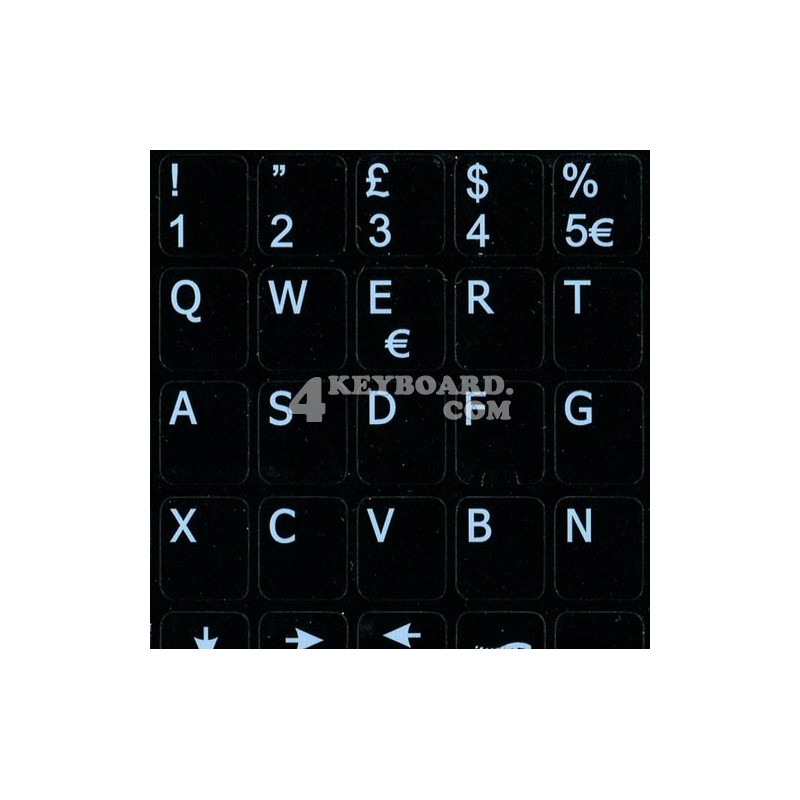 Computer Key Stickers 10 Italian Keyboard Stickers Labels For Notebook ...