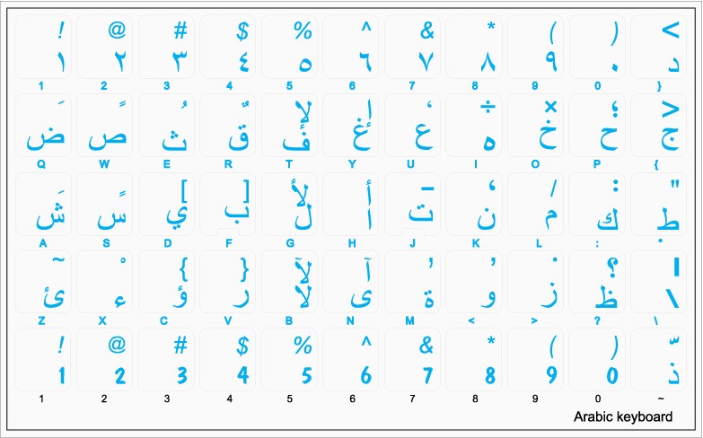 Arabic transparent PC