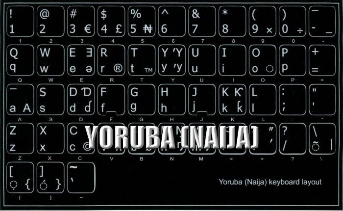 Yoruba non tran PC