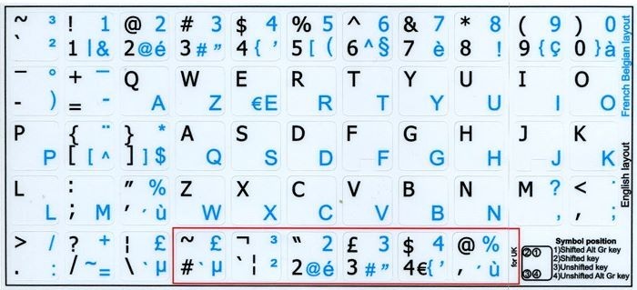 Fren Belg Eng non tran PC