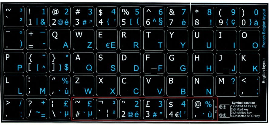 Fren Belg Eng non tran PC