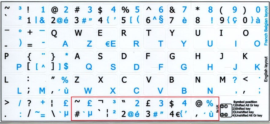 Fren Belg Eng non tran PC