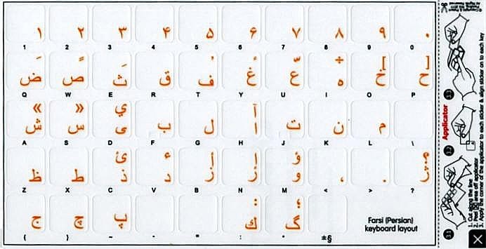 Farsi Alphabet Keyboard