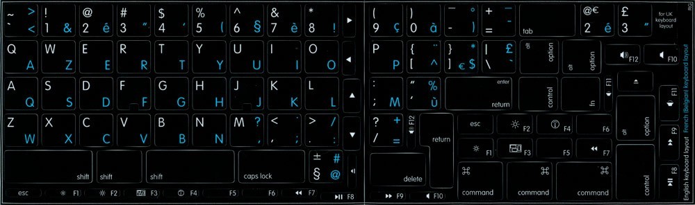 Fren Belg Engl non-tr Apple