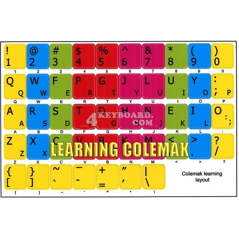 Learn Colemak Color non tran PC