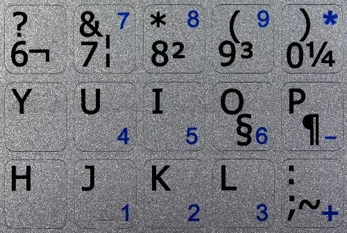 French QWERTY Notebook