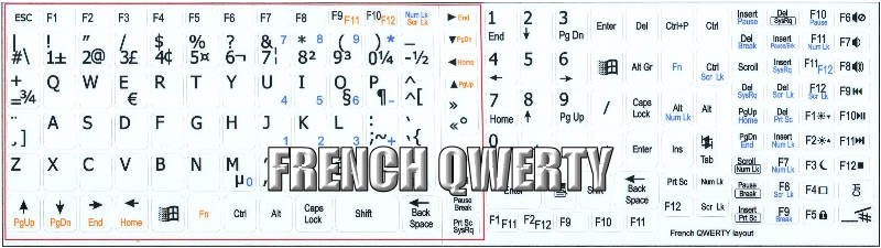 French QWERTY Notebook