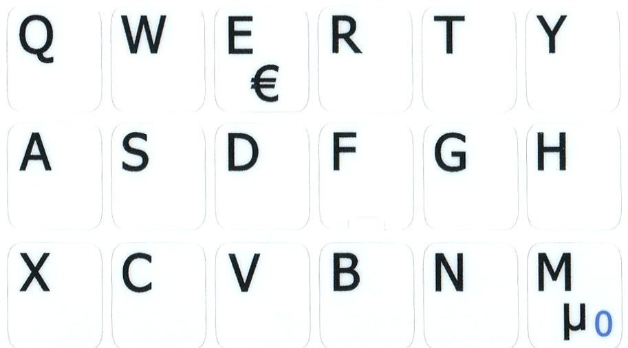 French QWERTY Notebook
