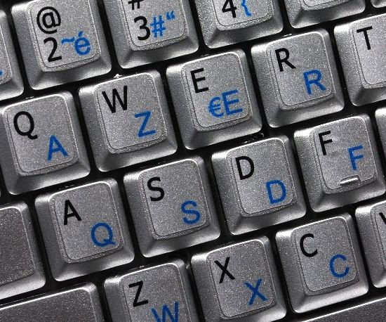 French QWERTY Eng Notebook