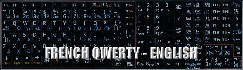 French QWERTY Eng Notebook