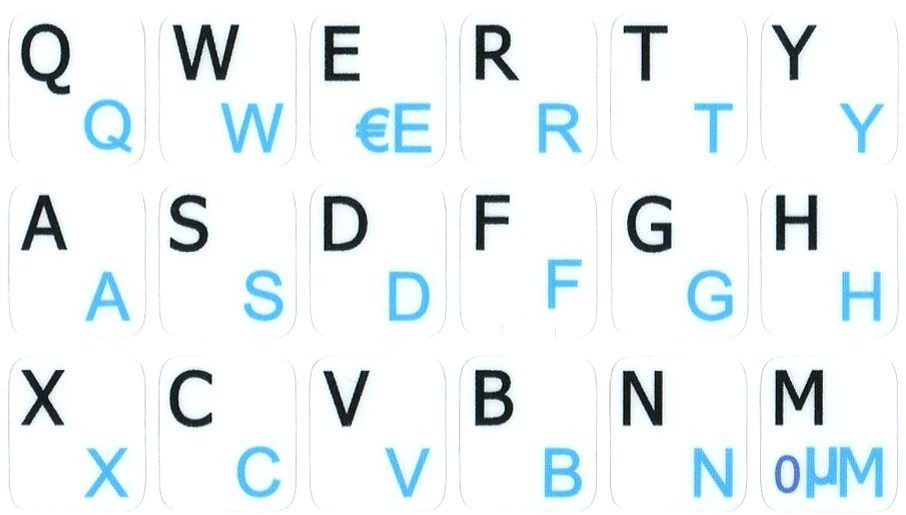 French QWERTY Eng Notebook