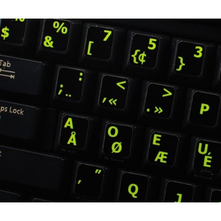 Glowing Programmer Dvorak