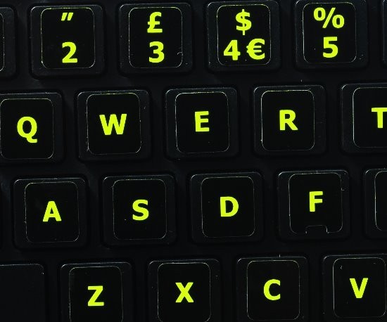 Glowing English UK Mac