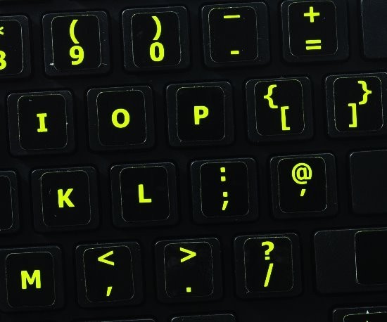 Glowing English UK Mac