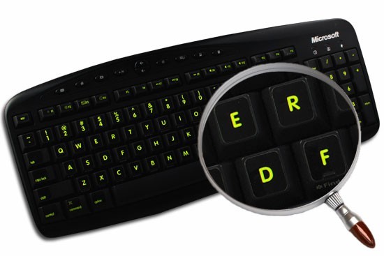 Glowing English UK Mac