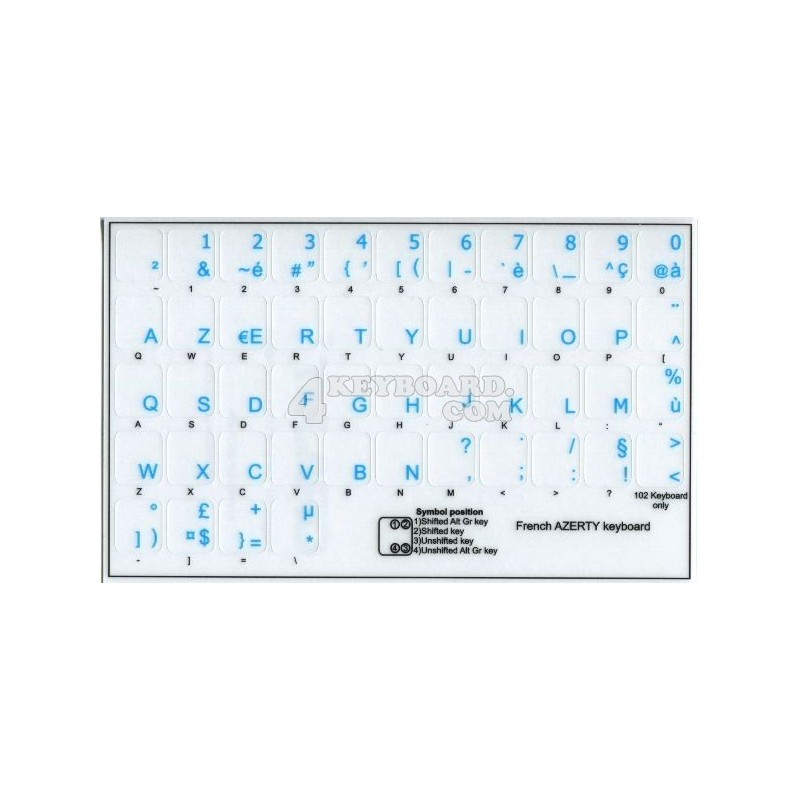 French AZERTY tran PC