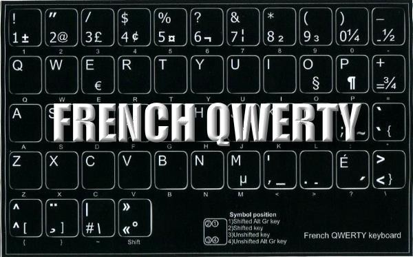 Fren QWERTY non tran PC