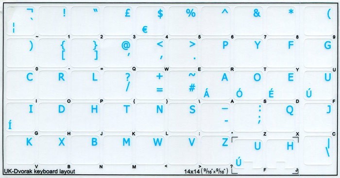 Dvorak UK tran PC
