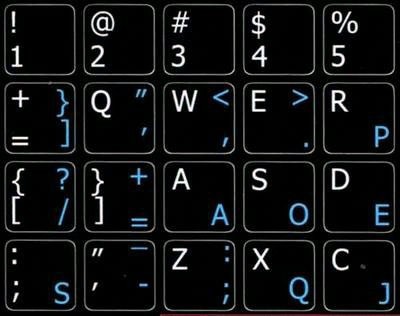 Dvorak English non tran PC