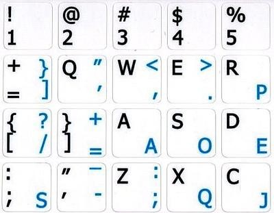 Dvorak English non tran PC