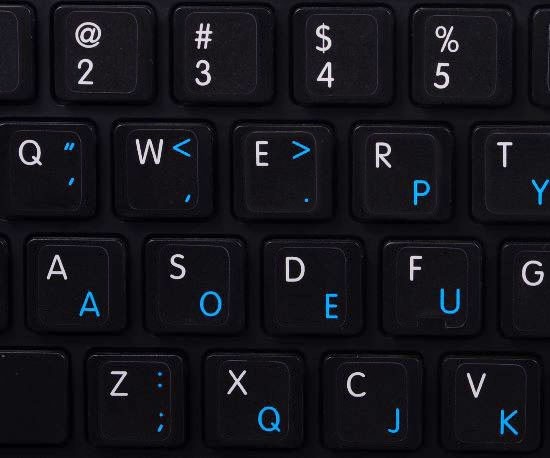 Dvorak Eng non-tran Apple