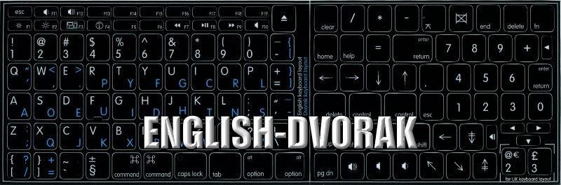 Dvorak Eng non-tran Apple